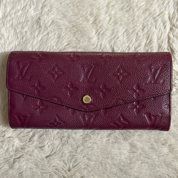 Louis Vuitton | Bags | Authentic Louis Vuitton Berry Empreinte Wallet ...